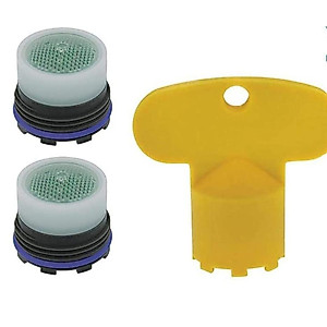 Neoperl Faucet Tom Thumb Size PCA Cache Standard Aerator Honeycomb Filter Screen 1.5 GPM, M16.5x1 With Tool Key Two Pack