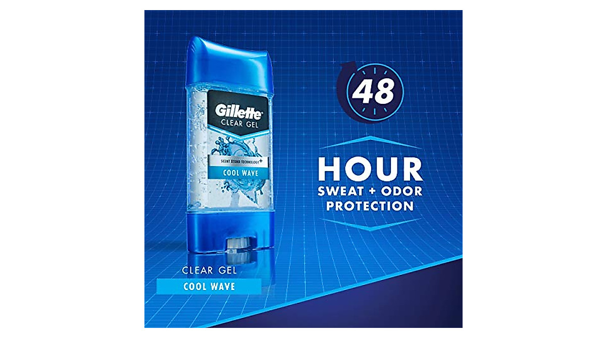 Gillette Cool Wave Clear Gel Antiperspirant - 48H Protection