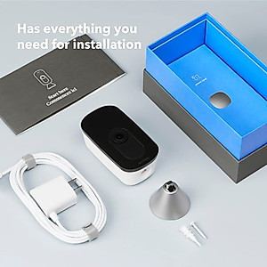 ecobee New Smart Thermostat Premium with Smart Sensor and Air Quality Monitor + ecobee SmartCamera