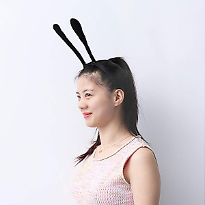 Tentacle Headband Ant Antenna Headband Cartoon Animal Tentacle Hair Bands Hair Hoops Cosplay Party Makeup Headband (Black)