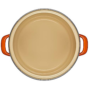Le Creuset Enamel On Steel Stockpot, 8 qt., Flame