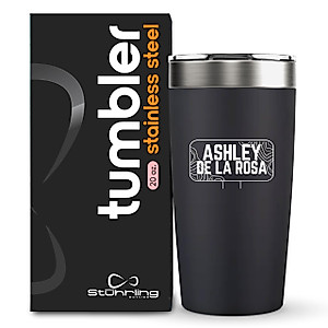 STUHRLING BOTTLE Personalized Tumbler 20oz Stainless Steel Insulated Personalized Gifts Christmas Gifts For Men, Women Thank You Gifts, Appreciation Gifts, Graduation Gifts For Men, Nurse, Teacher,