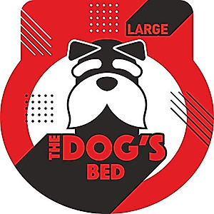 The Dog’s Bed Orthopedic Memory Foam Dog Bed, Large Grey Plush 40x25, Pain Relief for Arthritis, Hip & Elbow Dysplasia, Post Surgery, Lameness, Supportive, Calming, Waterproof Washable Cover