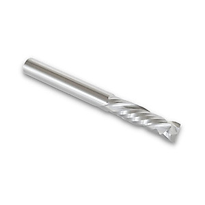 ROUTYBITS - 1/4 Diameter, Compression Cut Bit, 1/4 in Dia Shank, 1 inch Cut Length, Solid Carbide, Spiral Endmill, CNC Router Bits