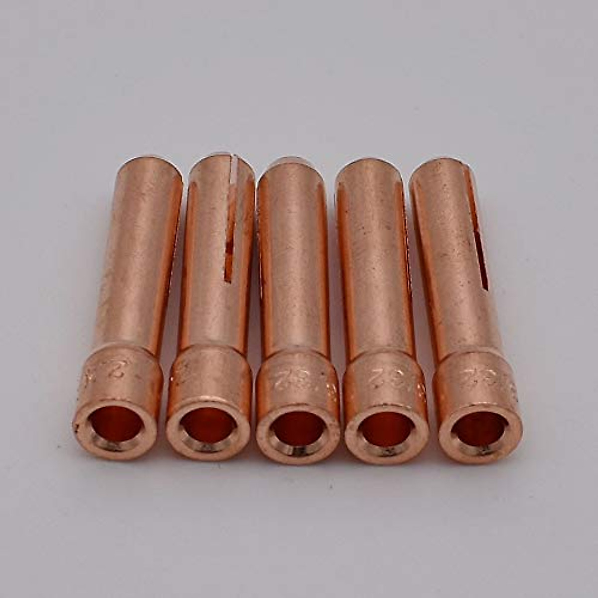 10PK TIG Stubby Collets 10N24S 3/32" & 2.4mm for WP 17 18 26 TIG Welding Torch (10N24S (3/32"))