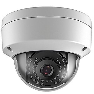 5MP PoE IP Dome Security Camera, 2.8mm Wide Angle, H.265 IP66 Waterproof Built-in Micphone/Audio, Compatible with Hik Vision NVR, Not PTZ Camera