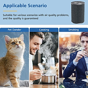 Air Pro PECO-HEPA Tri-Power Filter Compatible with Molekule Air Pro | Air Puri-fier, Multi-Stage Filtration System with Activated Carbon Air Pro Filter, 1 Pack