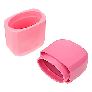 Beaupretty Facial Massage Ice Roller Skin Care Cooling Anti- Wrinkles Skin Care Eye Roller Skin Care Tool for Wrinkles Reduce Puffiness (Pink)