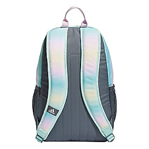 adidas Creator 2 Backpack, Gradient Flash Aqua/Onix Grey/White, One Size
