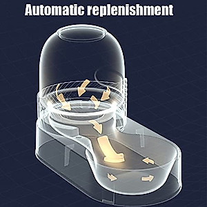 Automatic Cat Dog Feeders Cat Food and Water Dispenser Set 2L ,2 PCS Gravity Food Feeder and Water Set,Pet Food Bowl Feeder & Food Dispenser for Cat,Dogs,Puppy, Rabbit Pets Hamsters