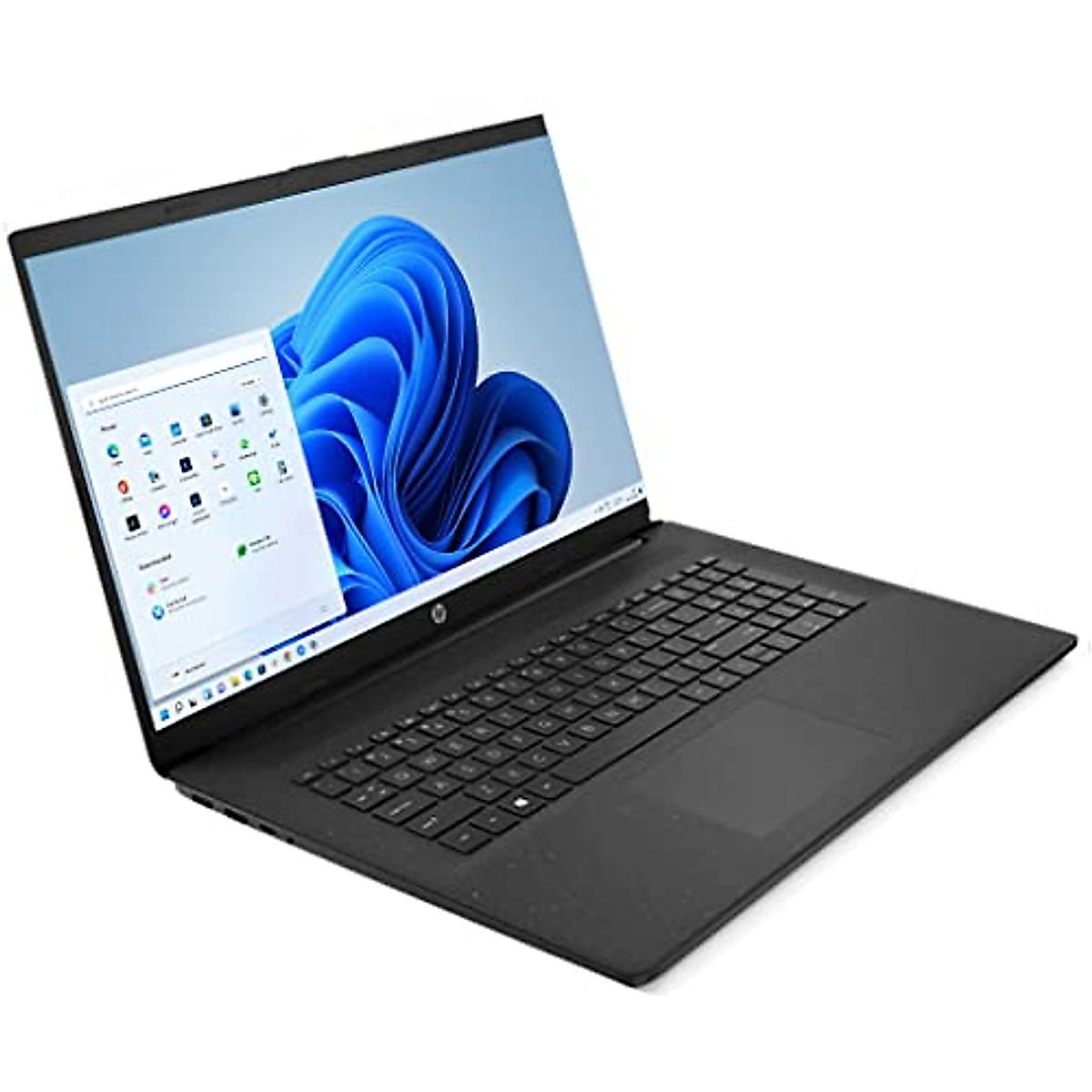 2022 HP Newest 17 Laptop Notebook, 17.3" Full HD Anti-Glare Display, AMD Ryzen 7 5700U Processor, 16GB RAM, 512GB PCIe SSD, Webcam, Wi-Fi 6, Bluetooth, HDMI, Windows 11 Home, Black
