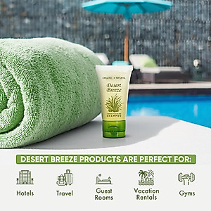 Desert Breeze Shampoo, Travel Size Hotel Toiletries, 1 oz. Flip Cap (Case of 20)
