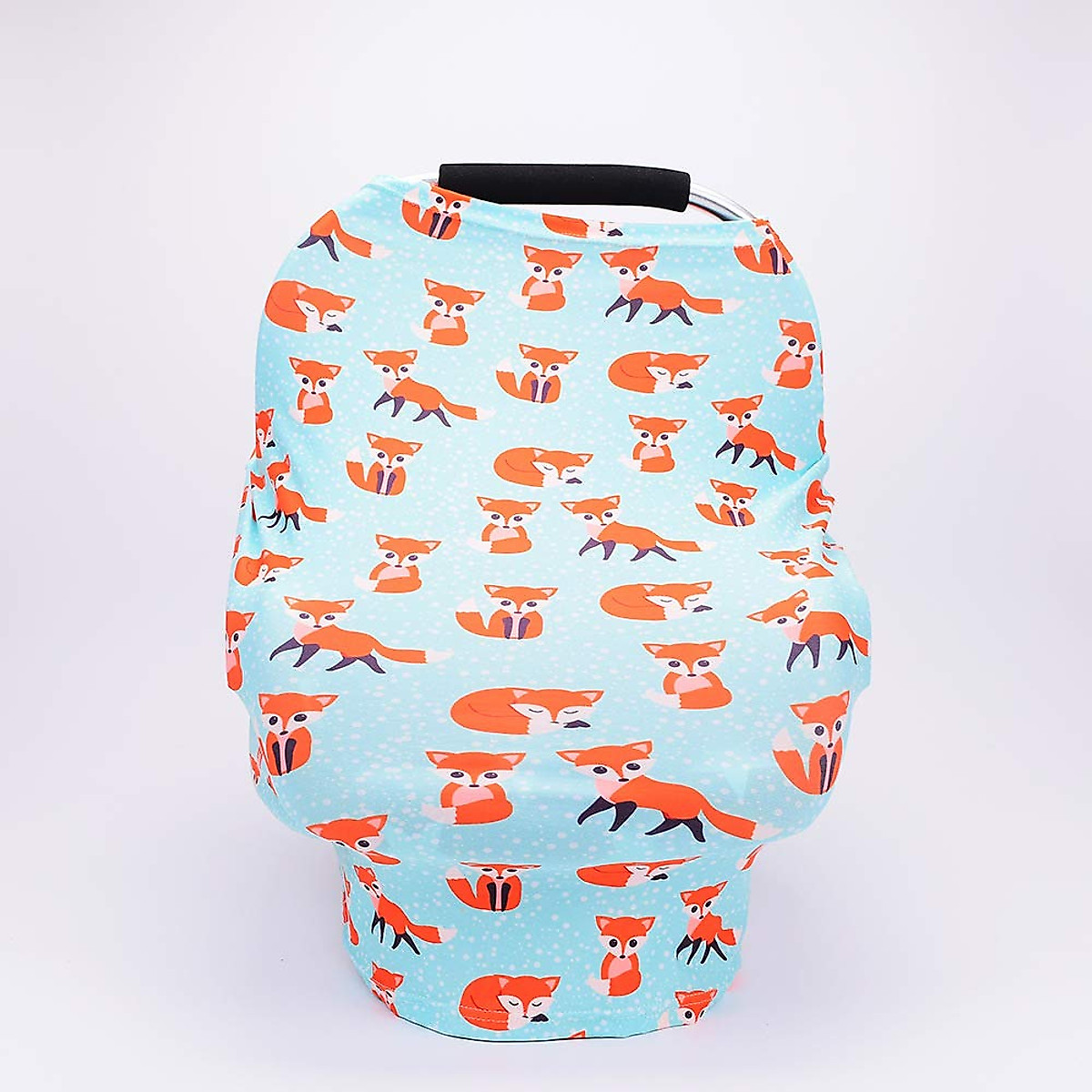 Nursing Cover,Breastfeeding Scarf,Baby Car Seat Covers Canopies,Infant Stroller Cover for Girls and Boys Baby Shower Gifts (Fox)