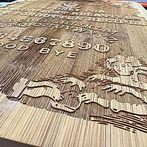 Spirit Board Cutting Board 14''x9.5''x.5'' Bamboo