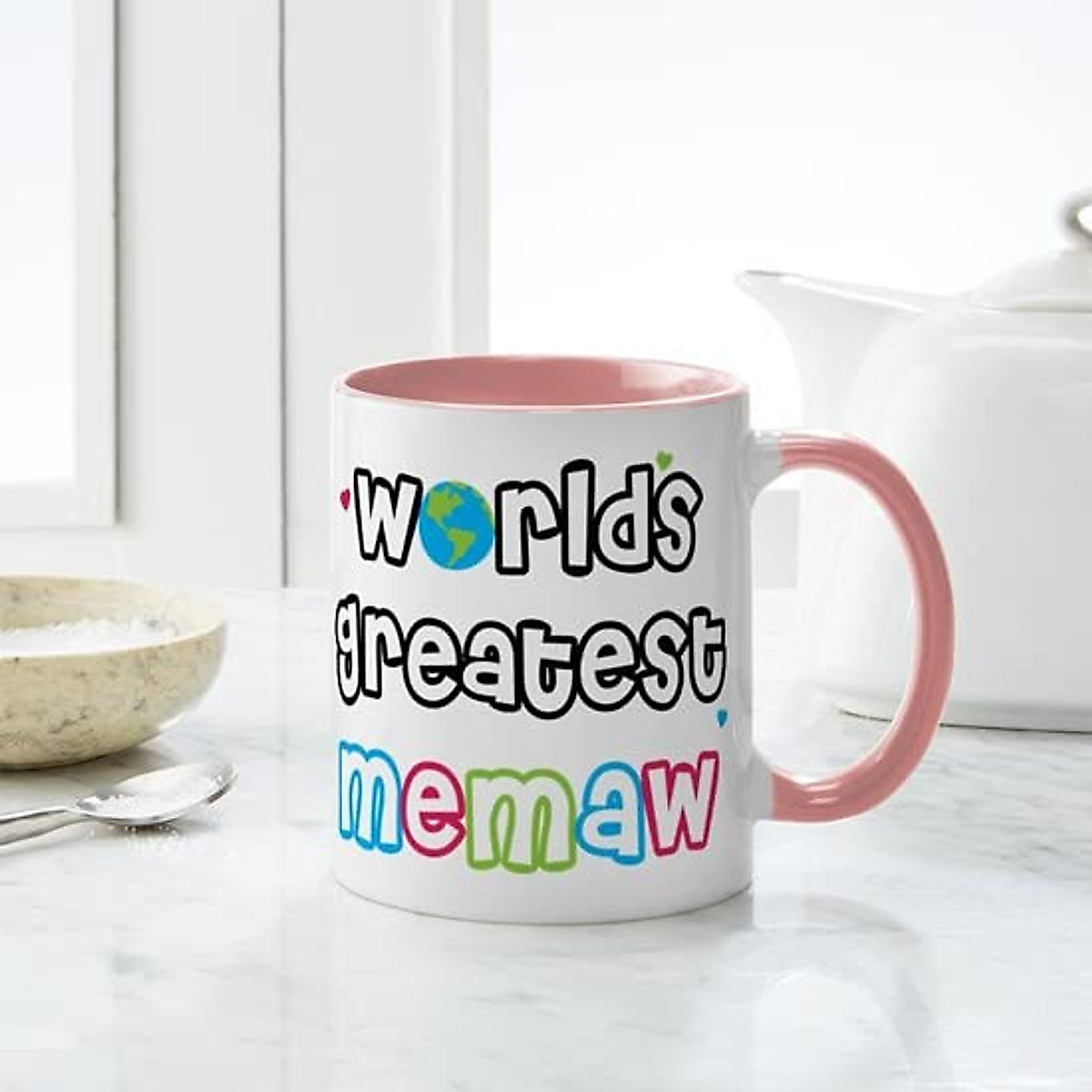 CafePress World's Greatest Memaw! Mug Ceramic Coffee Mug, Tea Cup 11 oz