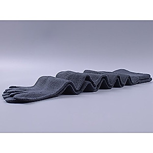 FeelMeStyle 5 Pack Men Boot Long Toe Socks Men's Cotton Leg Warmers Five Fingers Toe Socks