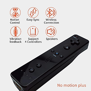 QUMOX Remote Controller Remote Control + Nunchuk for Ntdo Wii/WII U