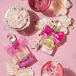 Juicy Couture Viva La Juicy Le Bubbly Eau De Parfum, Travel Size Luxury Women's Perfume with Notes of Champagne Inspired Pink Berries, Gardenia, Jasmine & Amber - Fruity & Sweet, EDP Spray, 0.33 Fl Oz