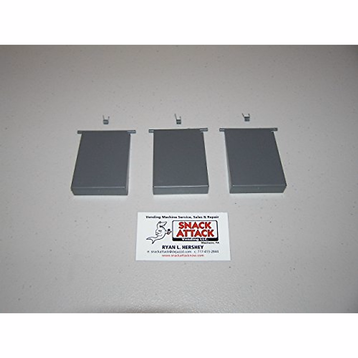 (3) VENDSTAR 3000 Bulk Candy Machine Chute Doors & Springs/Free Ship!