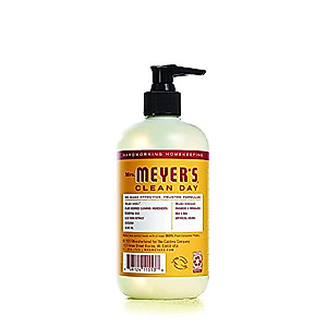 MRS. MEYER'S CLEAN DAY Hand Soap, Made with Essential Oils, Biodegradable Formula, Clementine (12.5 Fl Oz (Pack of 2))