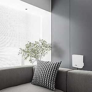 VOMENC Wall Mount Holder for ASUS ZenWiFi AX AC (XT8 CT8 XT9) Whole-Home Tri-Band Mesh System WiFi 6 System Wall Bracket Hanger Stand Compatible with ASUS ZenWiFi AX AC (White 1Pack)