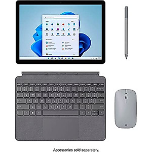 Microsoft Surface Go 3 - 10.5" Touchscreen - Intel® Pentium® Gold - 4GB Memory - 64GB eMMC - Device Only - Platinum (Latest Model)