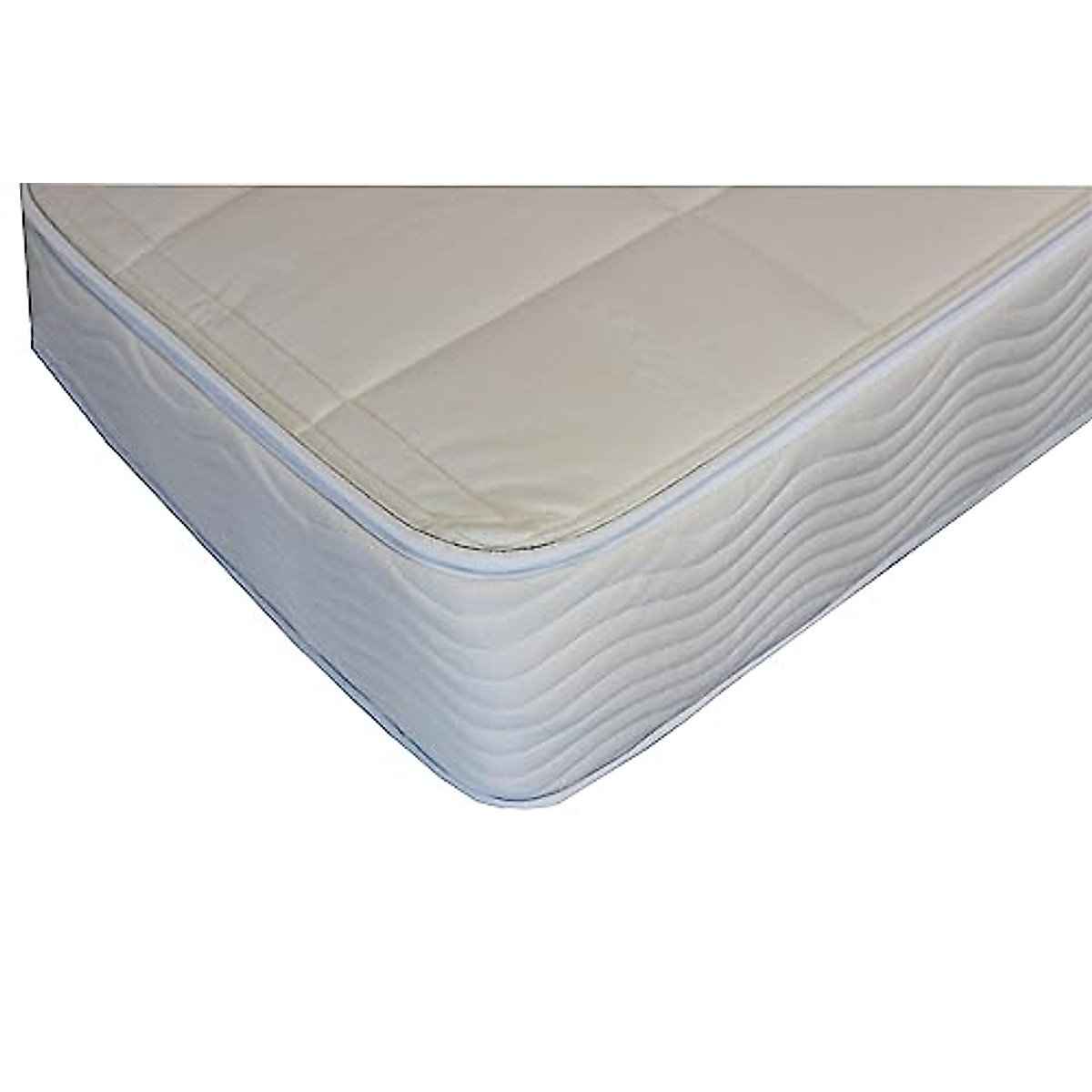 Triad Organic 7 inch RV Latex Mattress, Medium Comfort with Premium Organic Cotton and Wool Quilted Cover, Full XL (54x80)