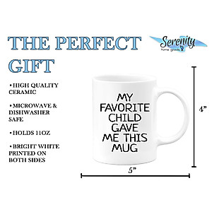 Hilarious Funny Novelty Mug Gift | Birthday Valentines Day Christmas Gifts For Dad Mom | Daughter Men Cup Fathers Mothers Kids