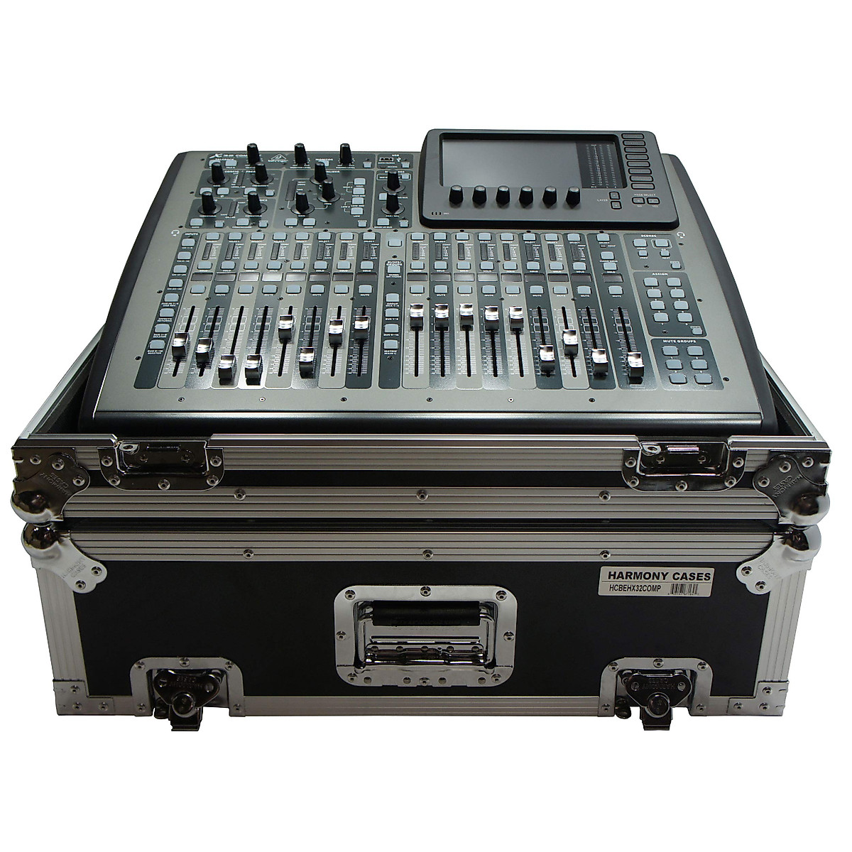 Harmony Audio HCBEHX32COMP Flight Transport Road Custom Case Compatible with Behringer X32 Compact