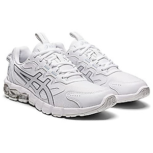 ASICS Women's Gel-Quantum 90 3 Sportstyle Shoes, 7.5, White/Pure Silver