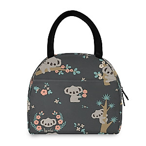 senya Lunch Bag Tote Bag, Travel Picnic Organizer Lunch Holder Koala Handbags Lunch Bag Box for Office