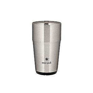 Snow Peak Shimo Tumbler 470 Silver One Size