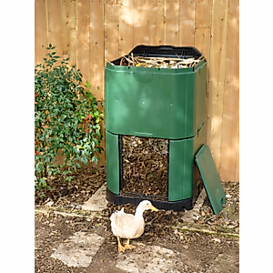 Exaco Aerobin 400 Insulated Compost bin, 113 Gallon, Green