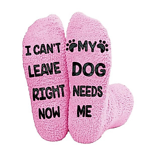 Golden Associate Dog Mom Gifts for Women, Puppy Themed Tumbler 20 oz Coffee Mug Cup and Funny Socks Set for Dog Mother Lovers Owners (Gold)