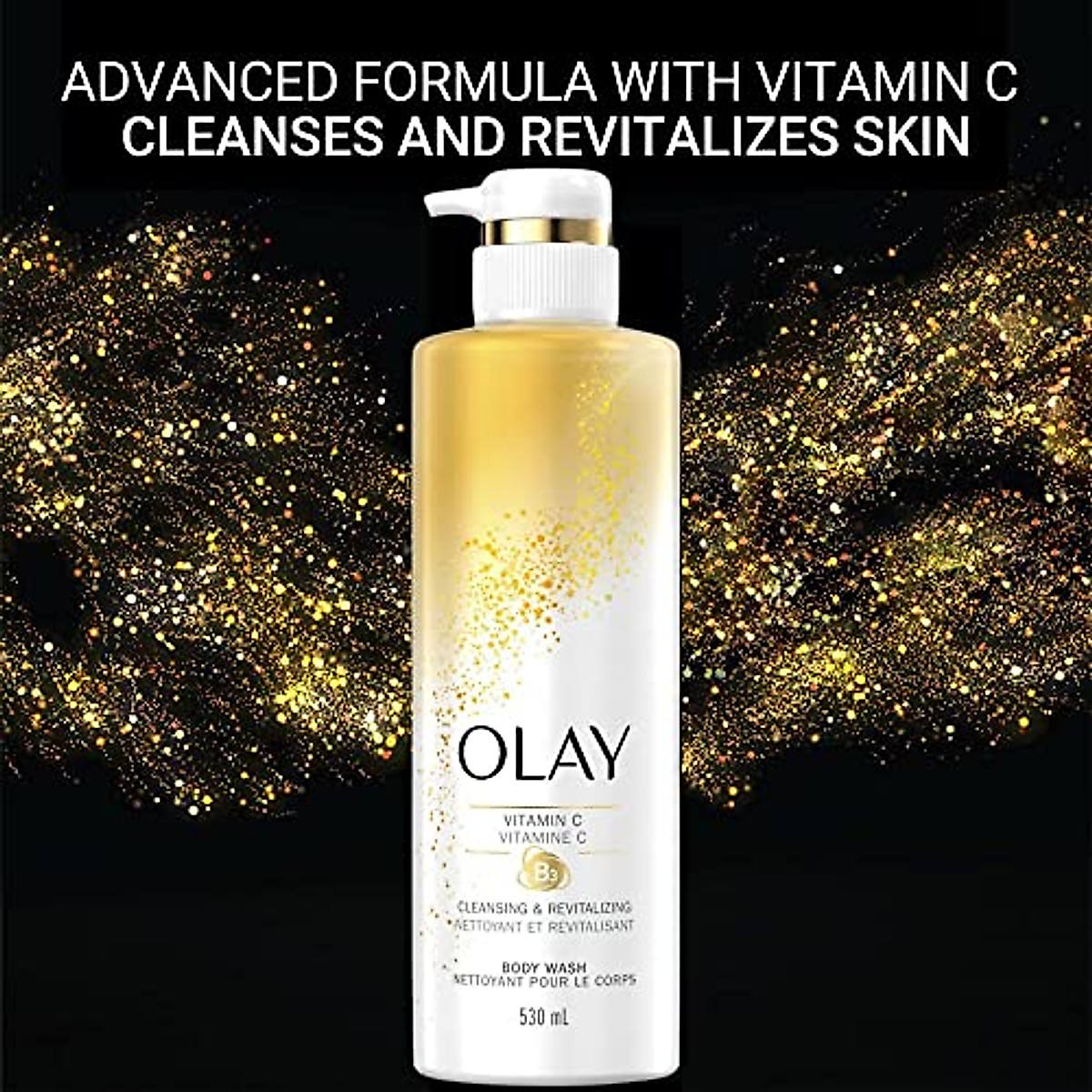 Olay Olay cleansing & nourishing body wash with vitamin b3 and vitamin c 20 fl oz Pack of 4