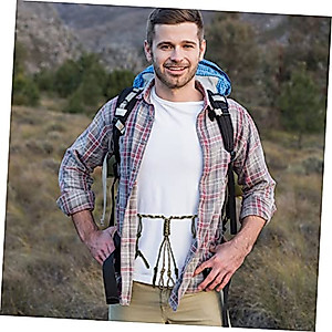 Abaodam 5pcs Collar Cellphone case Holder Whistles Wrist Braided Strap Whistle Hanging Rope Cell Phone Stand Holder Phone Holder Stand Wrist Key Holder Hanging Rope for Hiking Pala