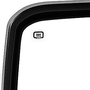 Spec-D Tuning Facelift Style Power + Heated Tow Mirrors W/Smoke Led Signal Compatible with Chevrolet Chevy Silverado Sierra 1999-2002