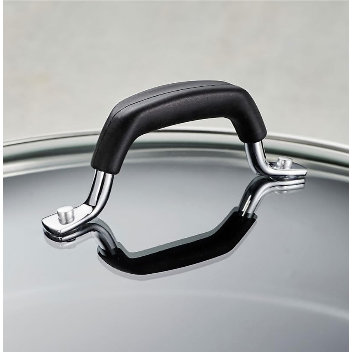 Tramontina 5.5 Qt Covered Nonstick Saute Pan Whith Glass Lid Jumbo Cooker, Premium long-lasting PFOA-free Teflon Profile nonstick coating., Teal