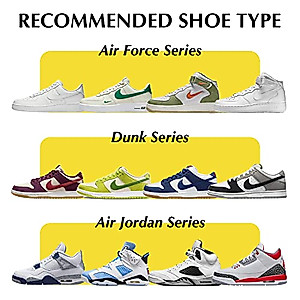 GORYGOLD 6 Pairs Crease Protector for Sneaker Shoes, No Crease Shoe Inserts Anti Crease Decreaser Guard, Women Size 7-12