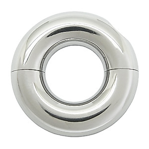 ACECHANNEL 316L stainless steel body genital piercing segment rings (8mm x 12mm)