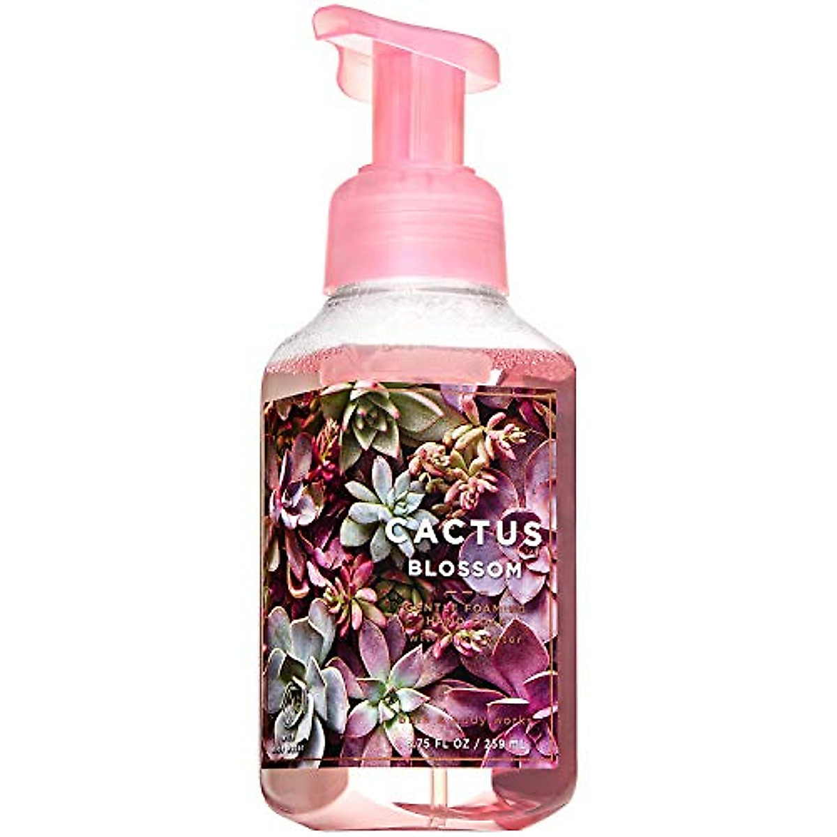 Bath and Body Works CACTUS BLOSSOM Gentle Foaming Hand Soap 8.75 Fluid Ounce, 2019 Edition