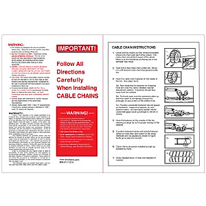 TireChain.com 1942-21 Cable Link Tire Chains for Class S Cars