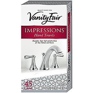 Vanity Fair Impressions Entertain Hand Towel 45ct (Packaging May Vary)
