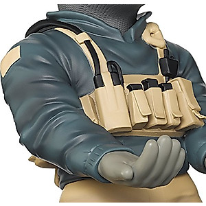 Power Up Factory Exquisite Gaming: Call of Duty: Lt. Simon "Ghost" Riley - Original Mobile Phone & Gaming Controller Holder, Device Stand, Cable Guys, Licensed Figure