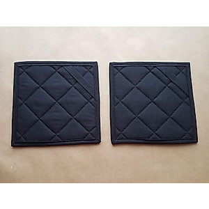 Chili Pepper Potholders Set of 2 Southwestern Kitchen Linens Chili Peppers Home Decor Quilted Hot Pads Insulated Trivets Tex Mex Kitchen Decor Spicy Themed Kitchen Linens Handmade Gifts Under 20