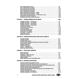 Architectural Sheet Metal Manual