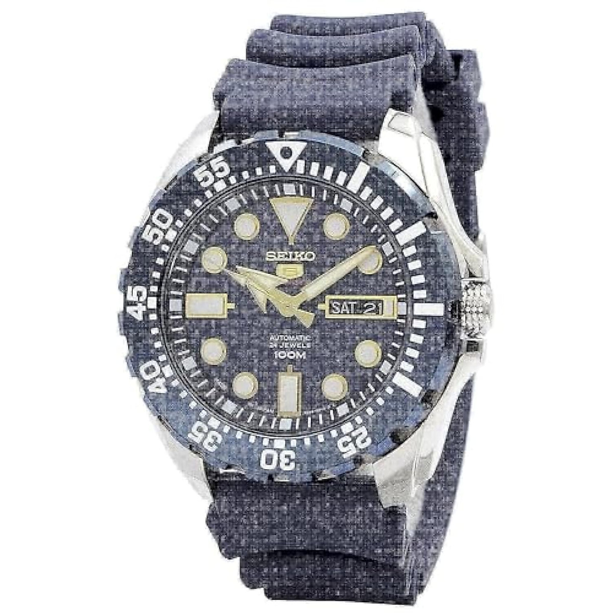 SEIKO 5 Automatic Blue Dial Men's Watch SRP605J2