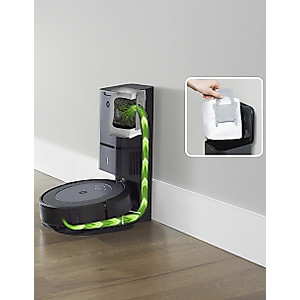 iRobot Roomba i4+ EVO (4552) Robot Vacuum with Automatic Dirt Disposal - Empties Itself for up to 60 Days, Wi-Fi Connected Mapping, Compatible with Alexa, Ideal for Pet Hair, Carpets