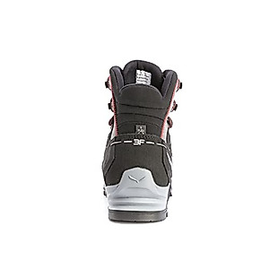 Salewa mens MS Mountain Trainer Mid Gore-TEX High Rise Hiking Shoes, Grey (Charcoal/Papavero), 8 US