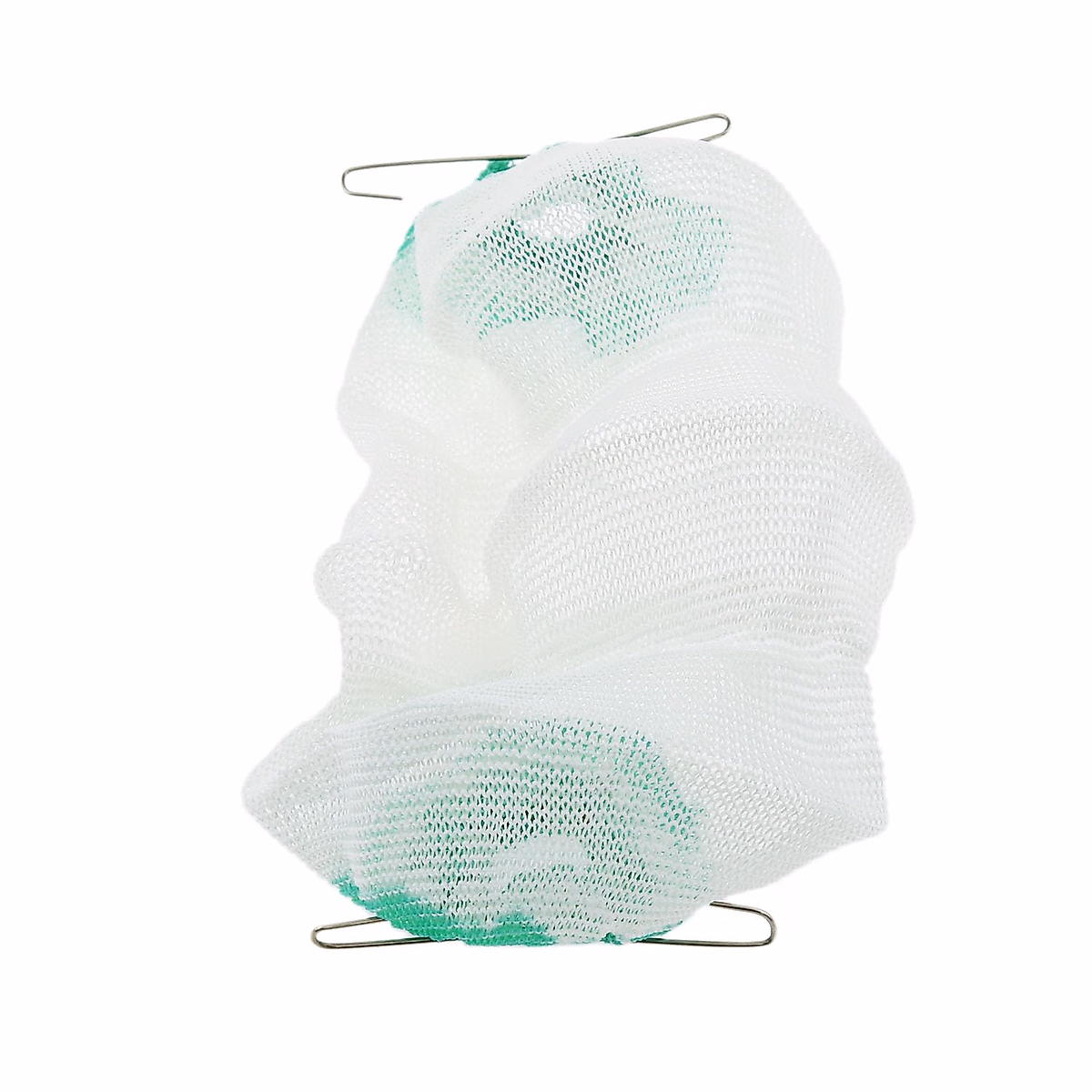 Meuey Lyot Gas Lamp Mantles 3 Layers Gas Lamp Mantles Propane Lantern Mantles and 2 Mounting Clips Gas Lamp Mantles Accordion-Shaped Mantles Lanterns-4PCS